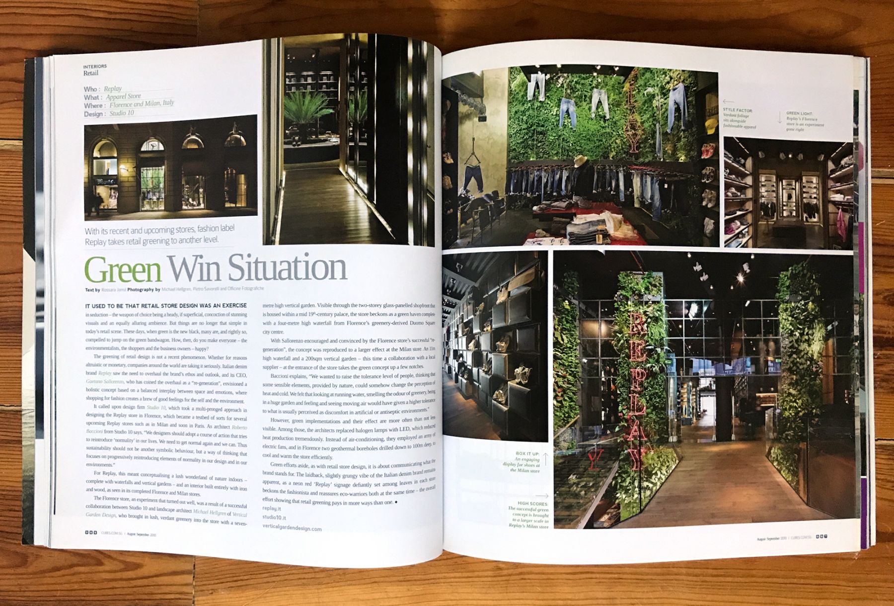 Cubes, Singapore :: Vertical Garden Design