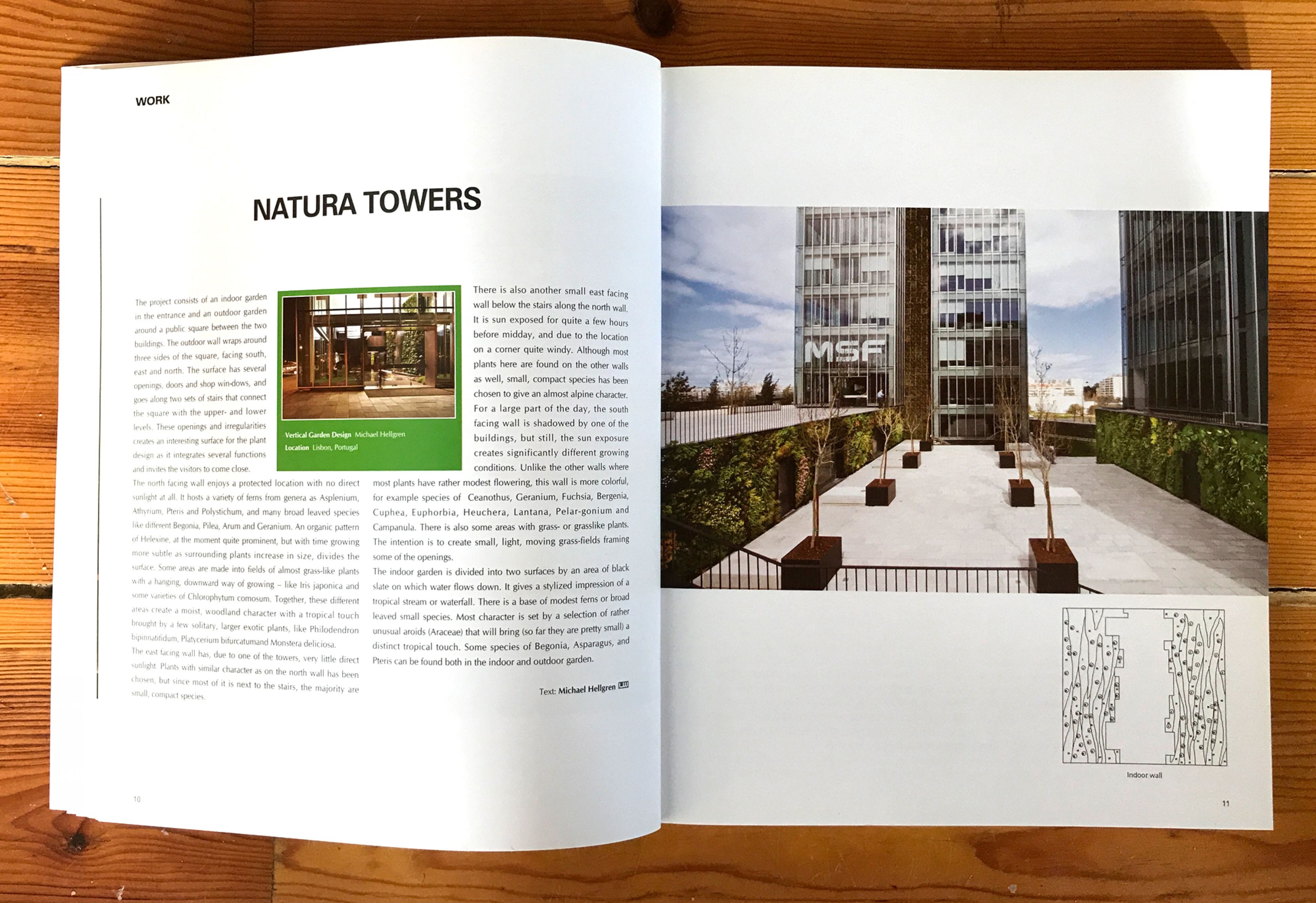 Landscape World Magazine :: Vertical Garden Design